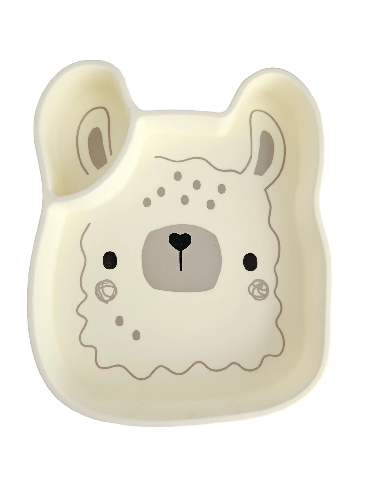Llama Snack Plate – Waterlemon Kids